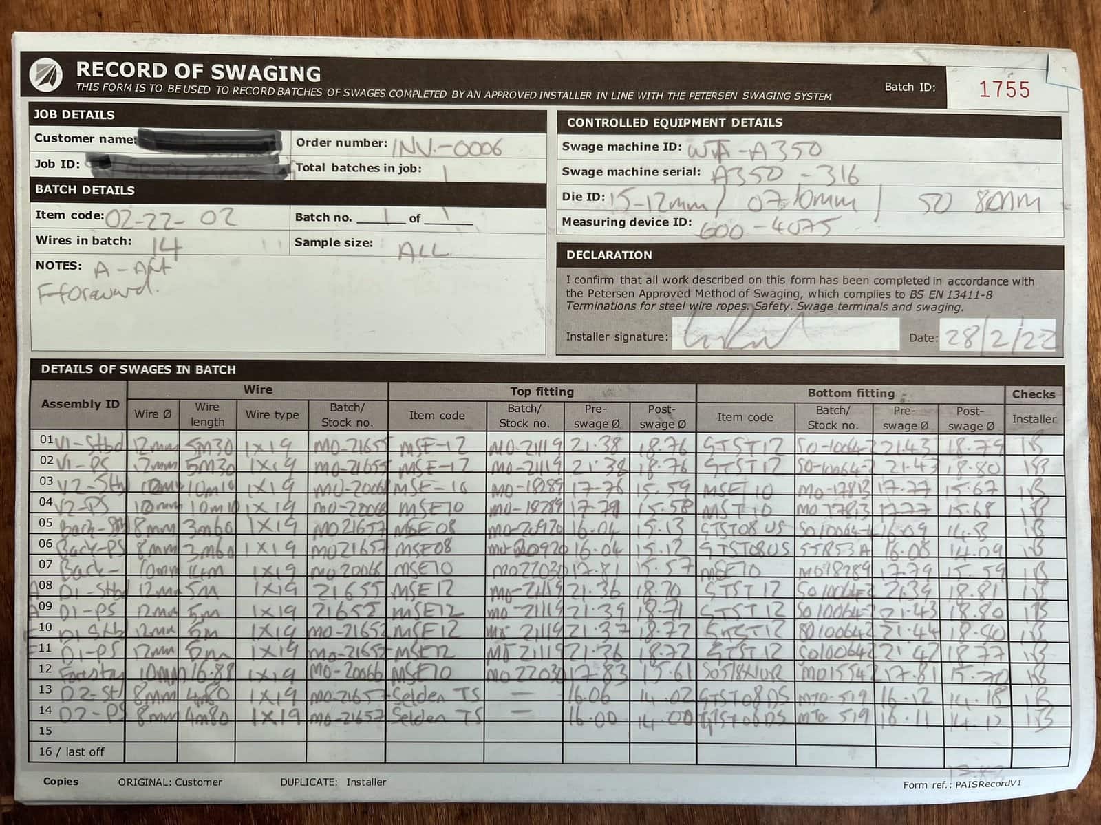 Petersen Approved Installer